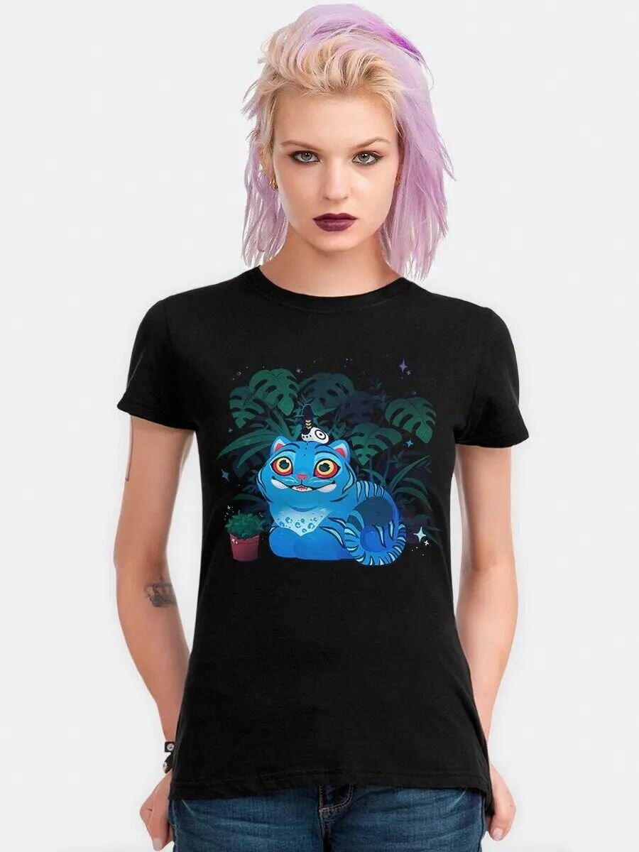 Футболка K-Pop Demon Hunters / Дерпи Тайгер / Женская