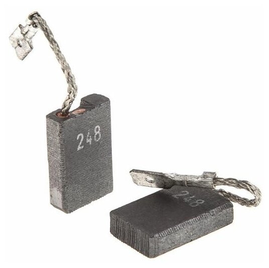 Щетки угольные (2шт.) для Metabo (316045570) 6,5*17*23мм 404-234