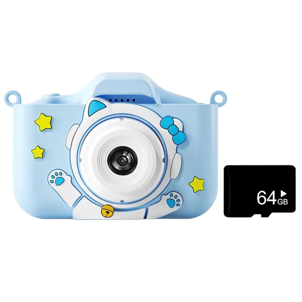 Цифровая камера для Ребенка, Модернизированная Детская камера для Селфи 1080P для Девочек, Подарки для мальчиков, Фото, Селфи, Видео, Цифровая камера