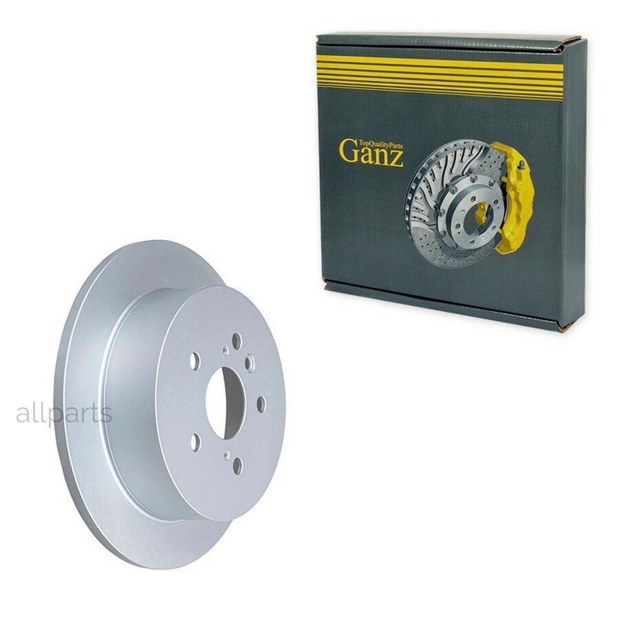 GANZ GIJ10231 Диск тормозной задний с покрытием для TOYOTA AVENSIS VERSO 2.0L/PREVIA 2.4L 00-> GANZ GIJ10231