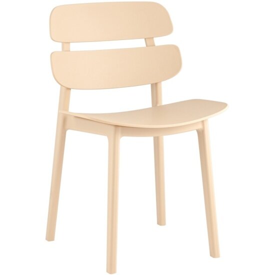 Стул обеденный Stool Group Tony, пластик желтый