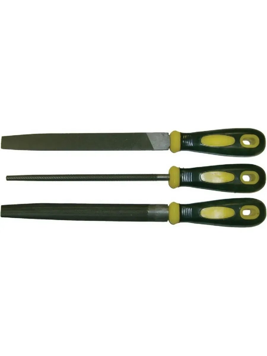 Набор напильников 3пр. 200мм 21003