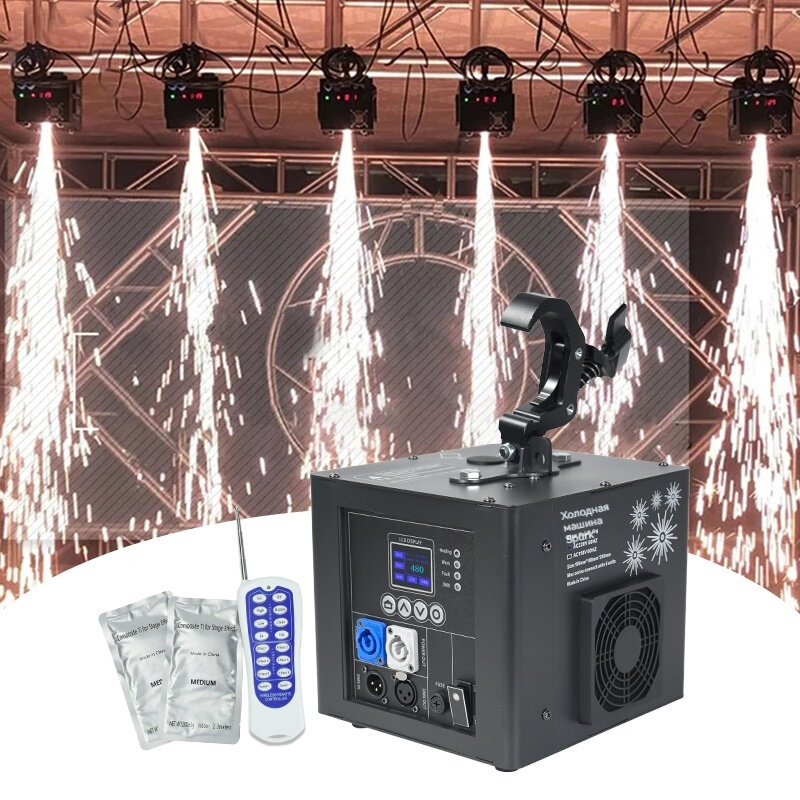 Настенный/потолочный генератор искр – холодный фейерверк с эффектом водопада