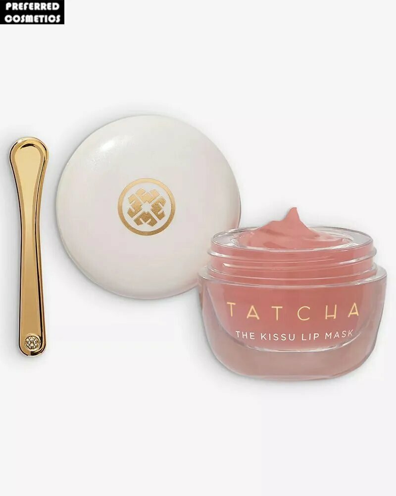 Маска для губ Tatcha Kissu Ночной скраб-отшелушиватель для придания объема и увлажнения губам, 9,0 Г