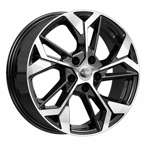 Колесный диск K&K КС1062 6.5x17 5*114.3 ET45 DIA66.1 Алмаз черный