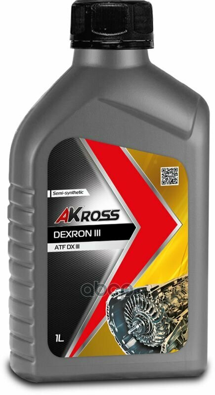 Трансмиссионное Масло Akross Atf Dexron Iii 1 Л AKross арт. AKS0001ATF