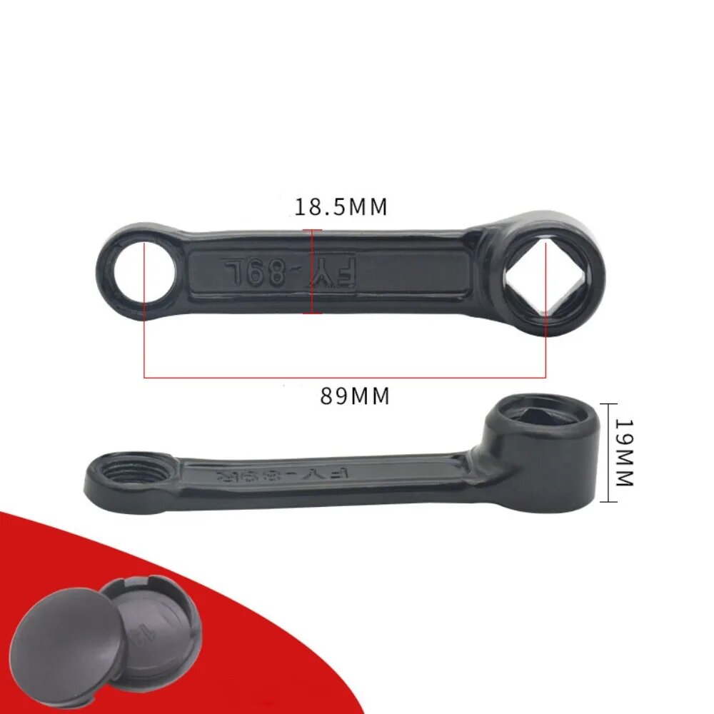 Шатуны для электровелосипеда алюминиевые черные 1