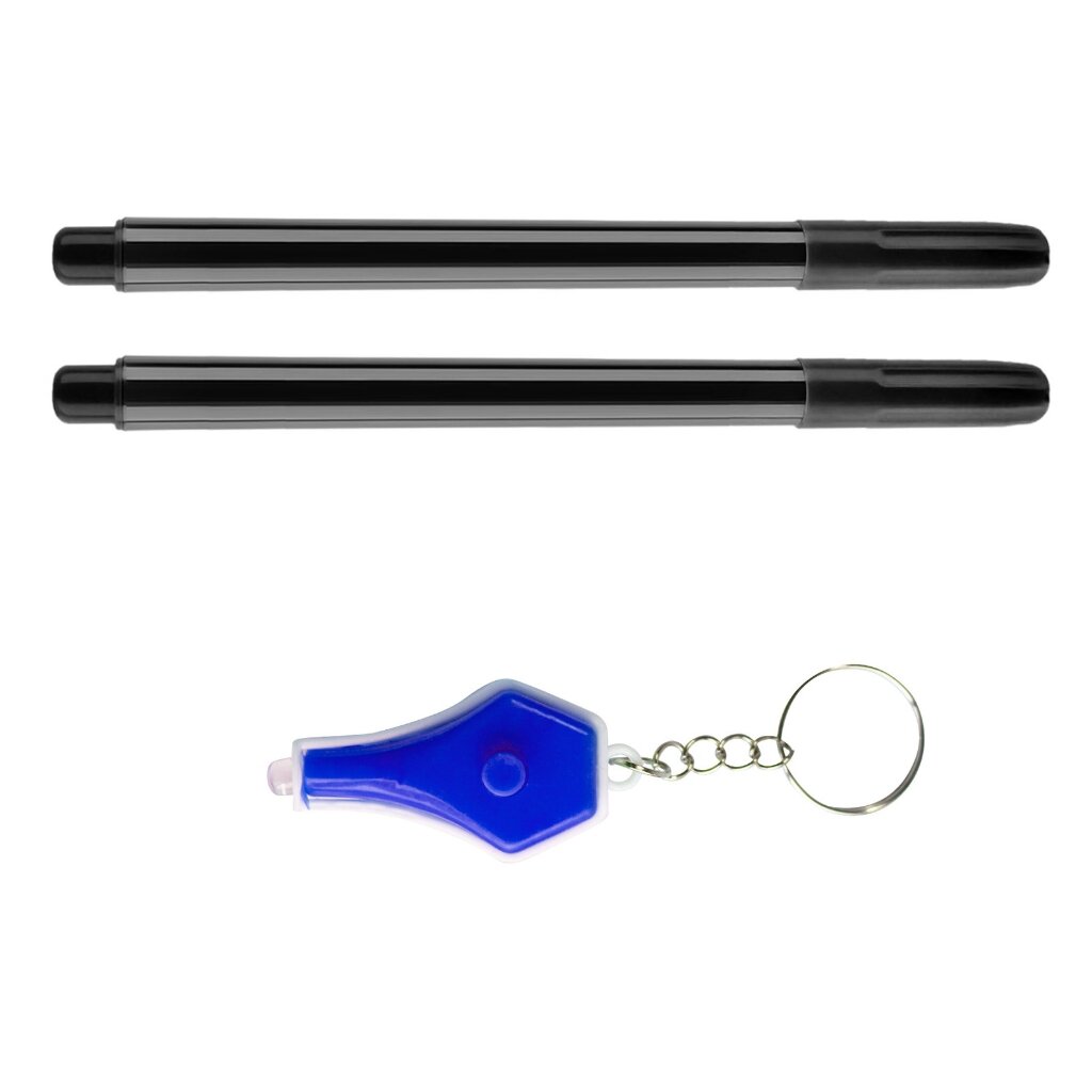Ручка с Невидимыми Чернилами и Брелоком-Фонариком Для Секретных Сообщений На День Рождения Детей