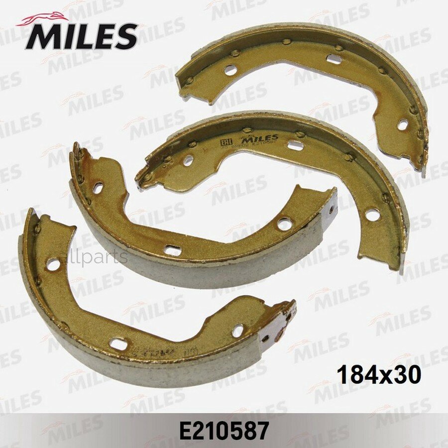 MILES E210587 Колодки ст. тормоза BMW E60/E65/E83/E53/E70/VW T5 03-09/TOUAREG 2.5D 03-10