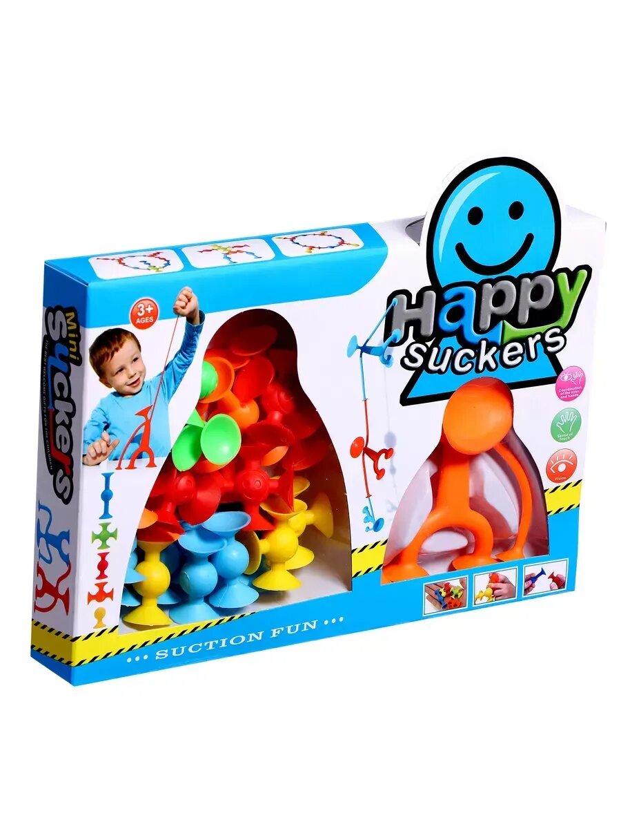 Конструктор резиновый Веселые присоски