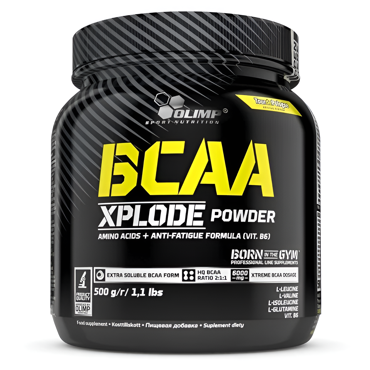 BCAA Olimp Xplode Orange, порошок, 6000 мг, апельсин, 500 грамм
