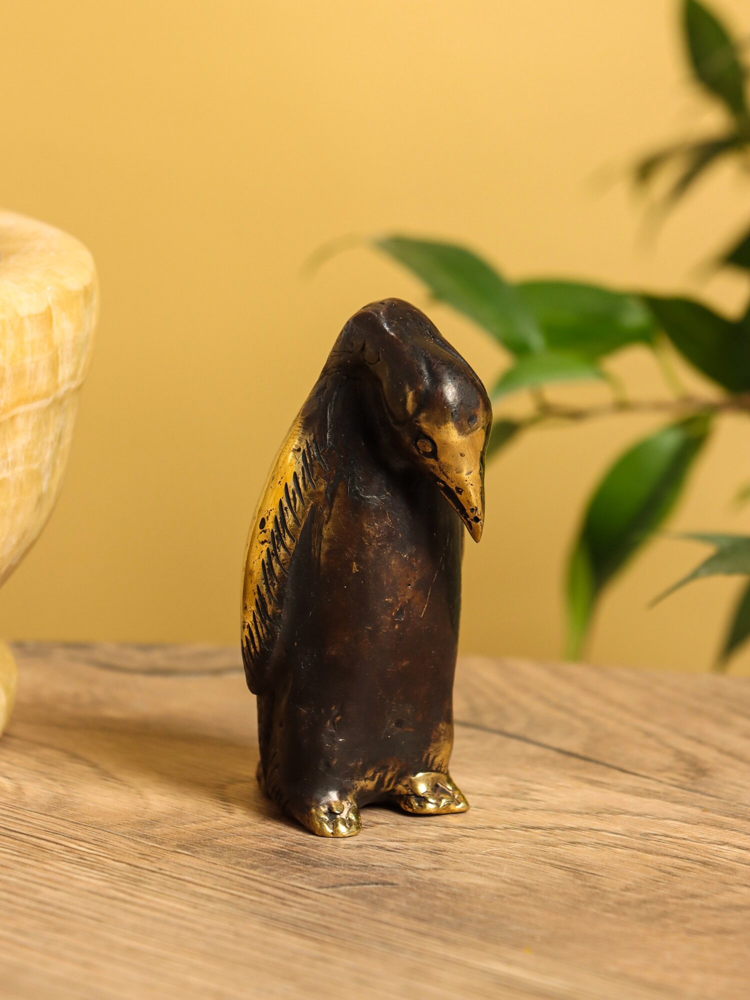 Сувенир Сима-ленд "Пингвин", бронзовый, размер 5х4х7 см, 10176574