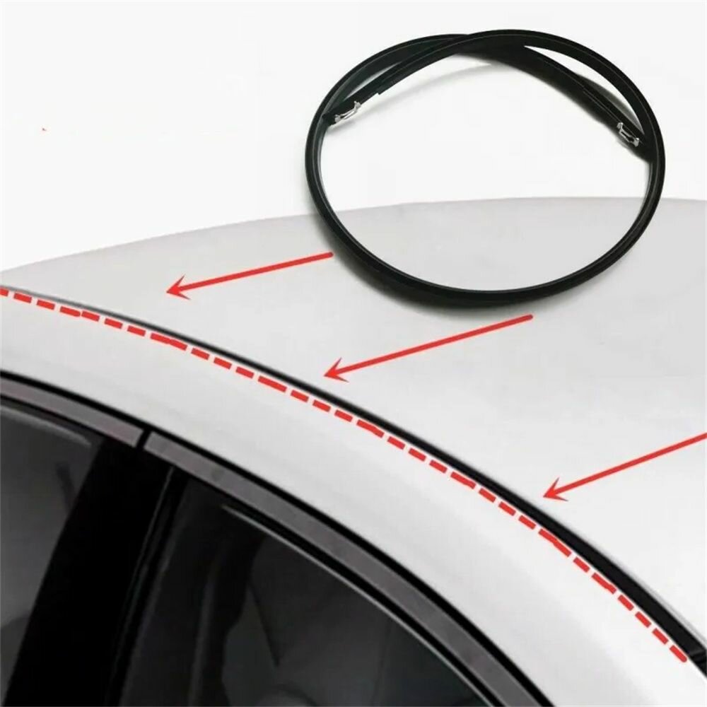 Уплотнитель крыши - Honda Fit 74306-SAA-003 правый