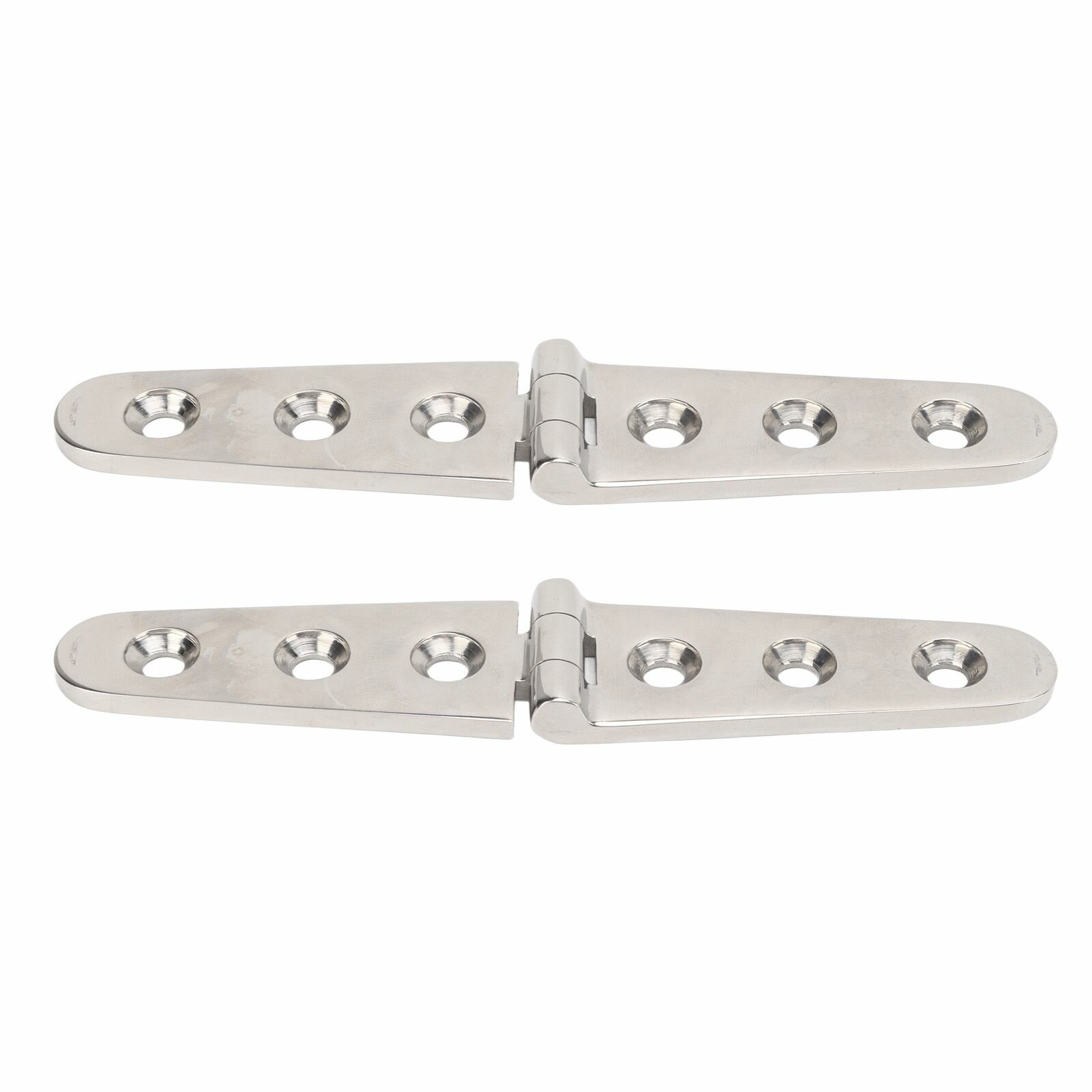 Фурнитура для ворот сарая с 3 отверстиями, 152x30 мм, для использования на лодке и дома, толщина 5,9 дюйма, прочная сталь, простая установка
