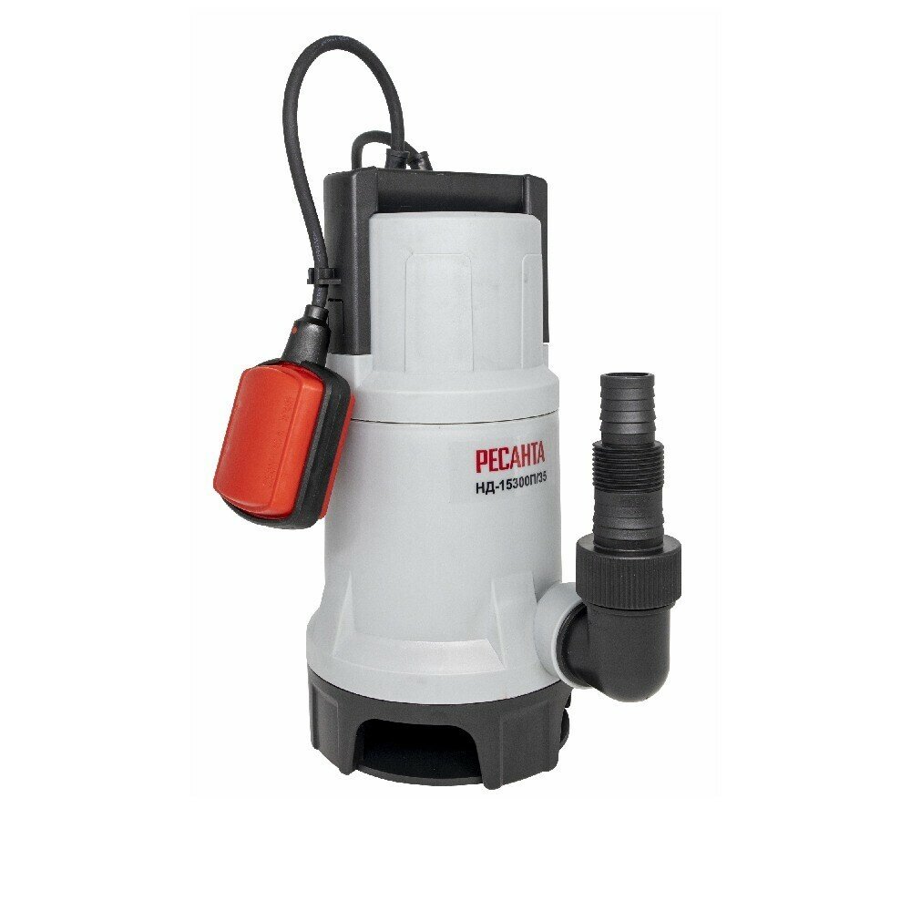 Насос дренажный Ресанта НД-15300П/35 для грязной воды 255 л/мин 77/2/7