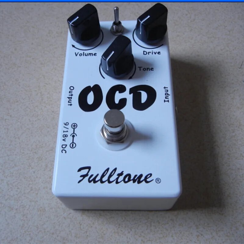 Педаль для гитары Clone Fulltone OCD, Overdrive, навязчивый компульсивный привод (OCD), педаль для гитары, отличный тон
