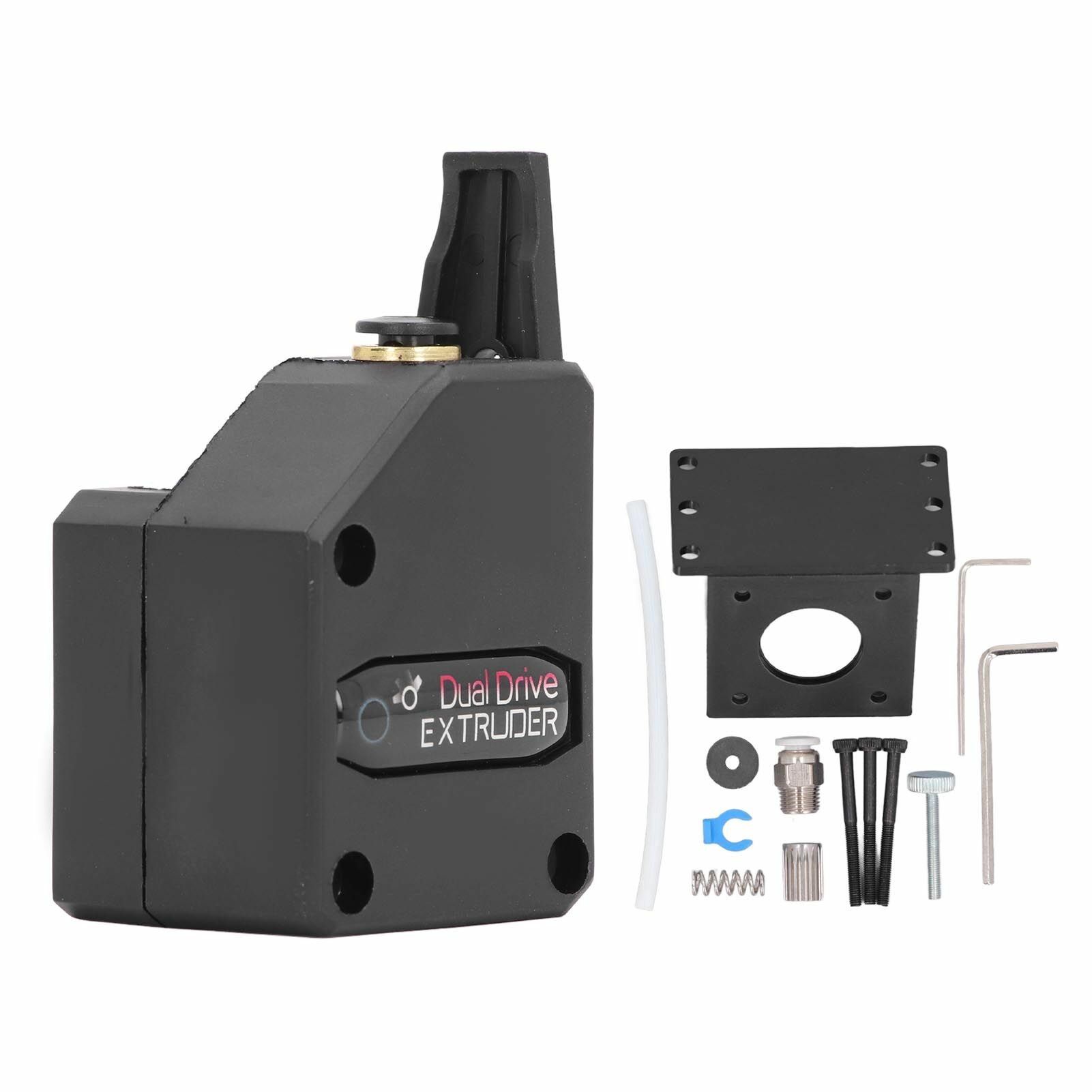 Экструдер с двойным зубчатым приводом, стабильная подача комплекта экструдера с нитью 1,75 мм для большинства 3D-принтеров