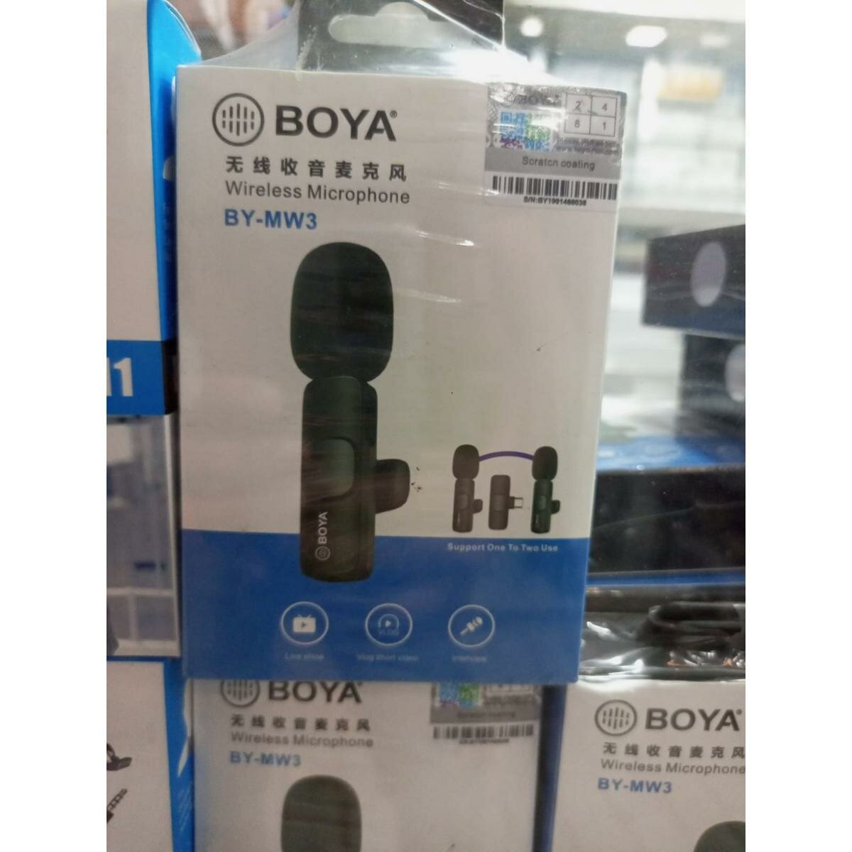 Двойной микрофон BOYA BY-MW3