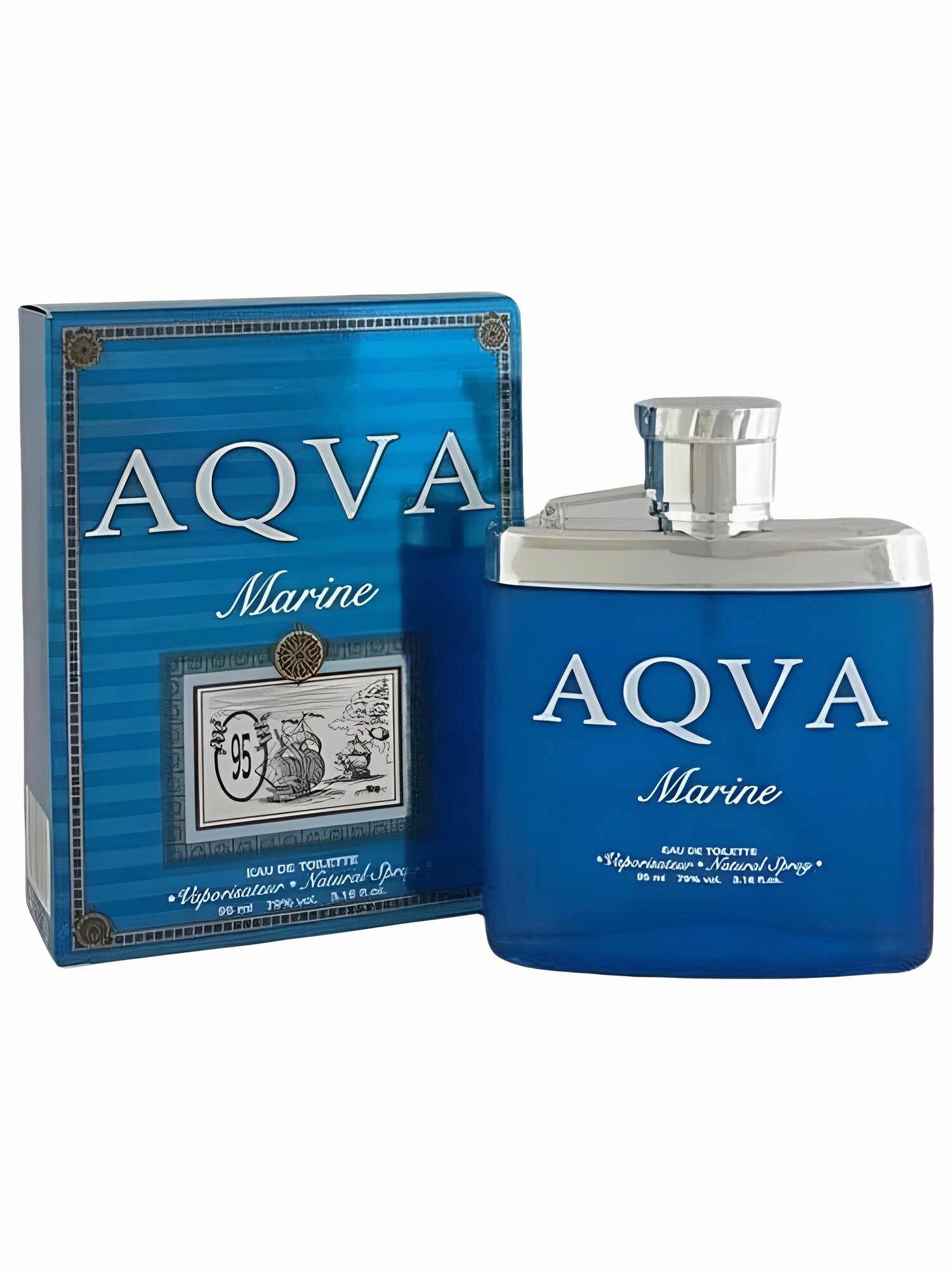 Туалетная вода XXI CENTURY "Aqva Marine", мужская, древесно-фужерная, 100%, 95мл
