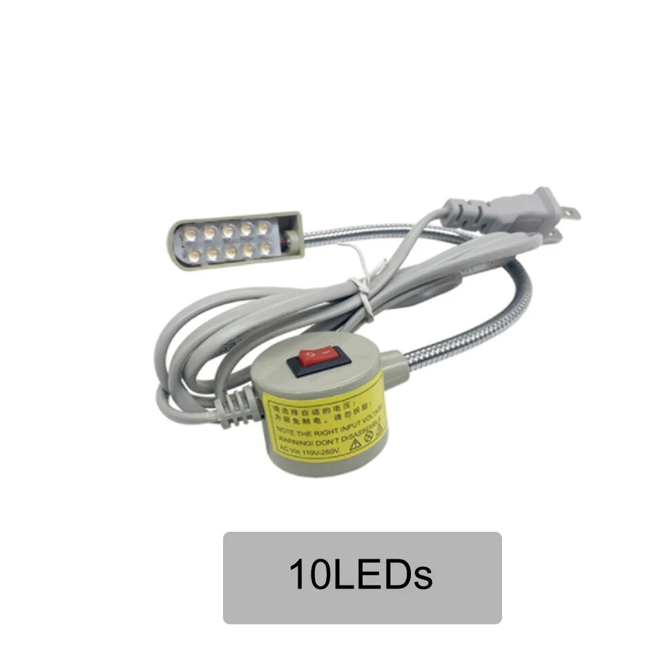 Профессиональный светильник Xsky для швейной машины 30 LED 10led, AC85-265V EU Plug