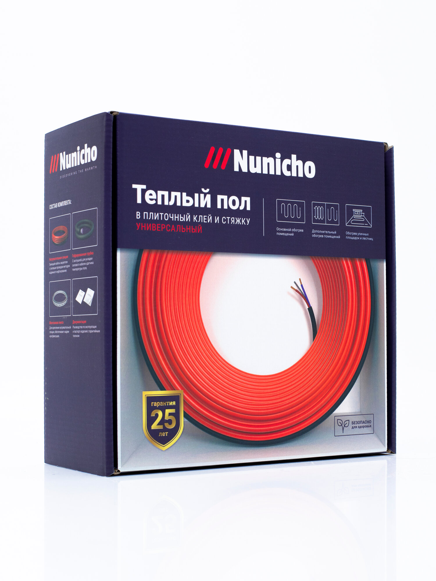 Нагревательная секция Nunicho "Etalon" SHS 10 м / 200 вт 1,25 м. кв