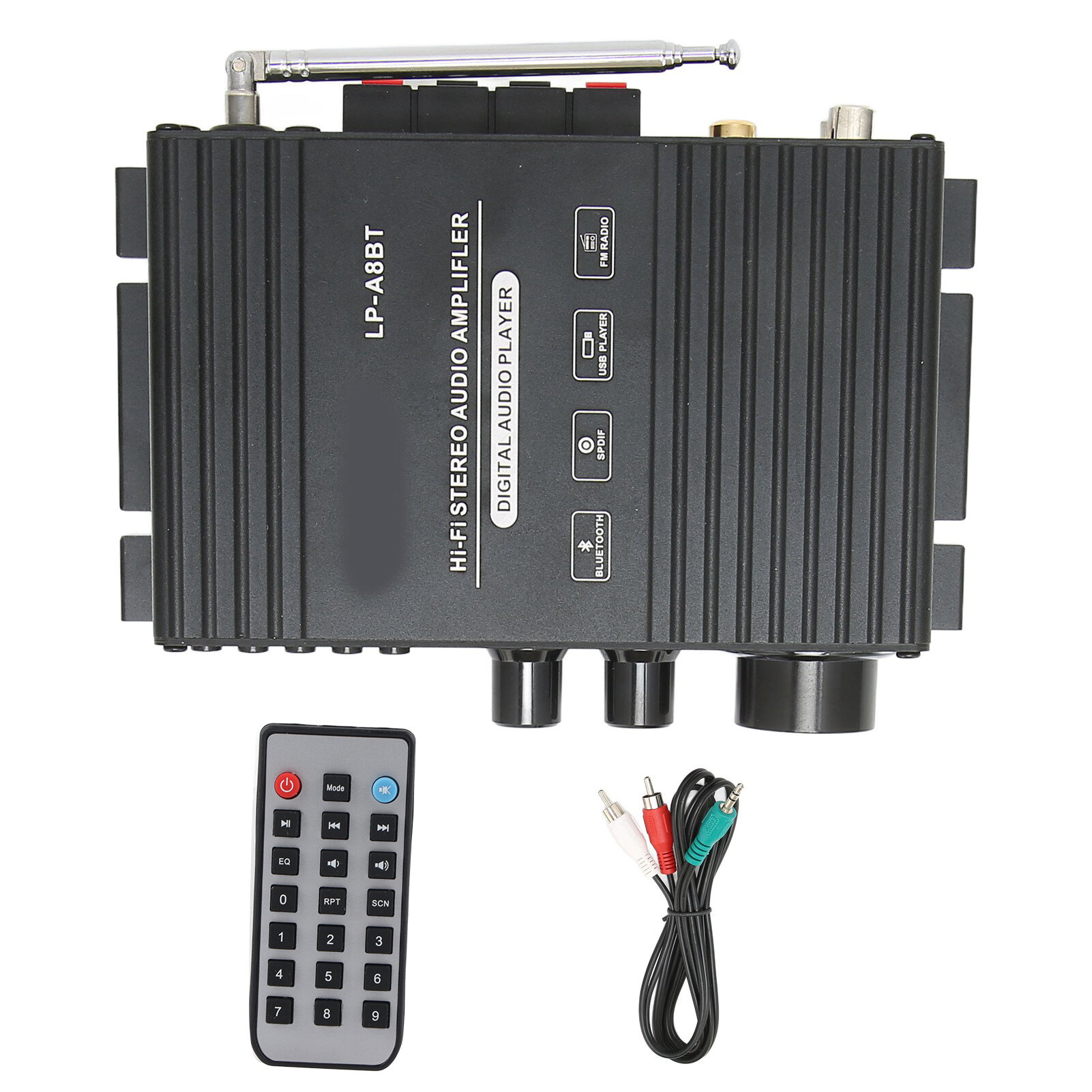 Стерео усилитель BT 5.0, высокой мощности, для дома/автомобиля