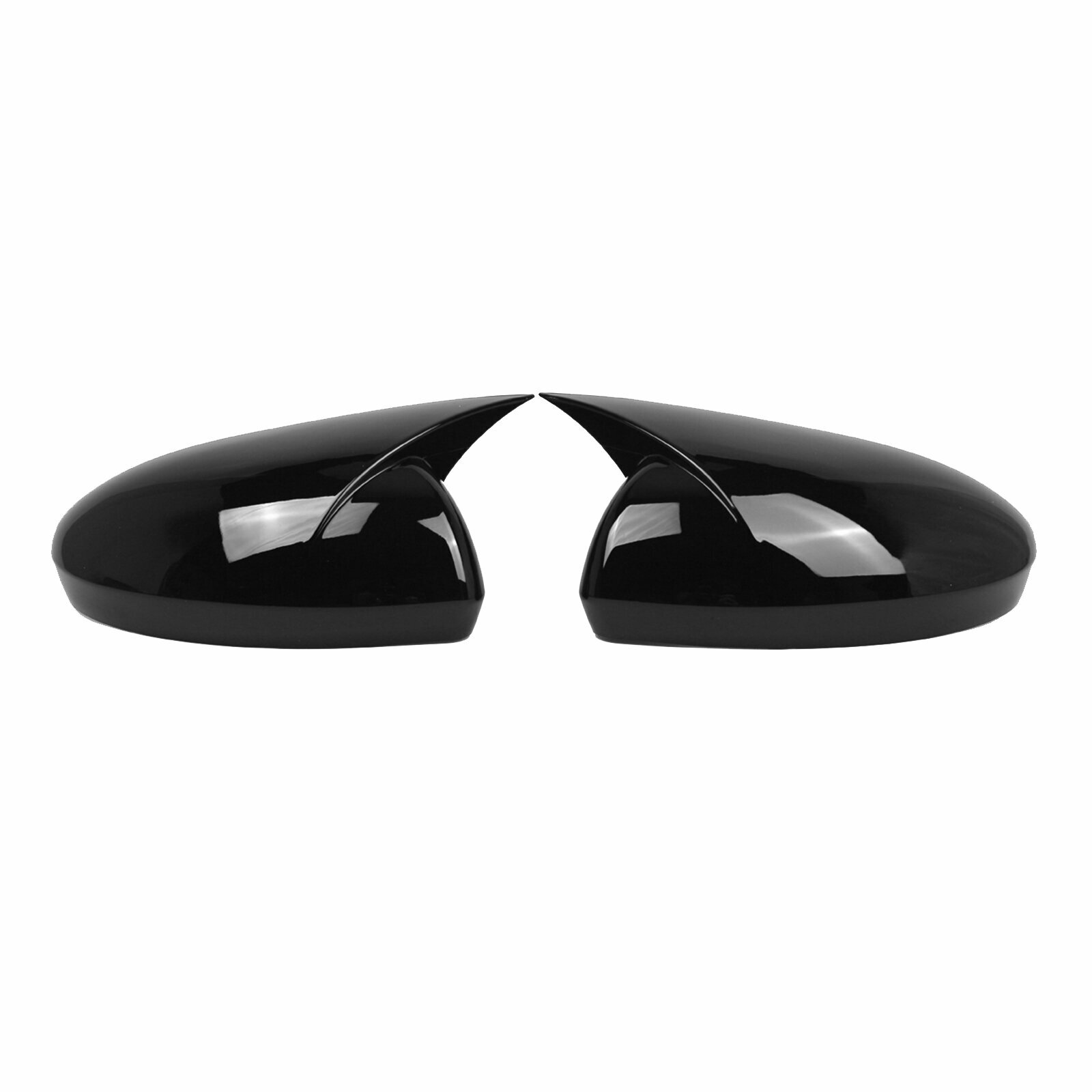 2 штуки Крышка зеркала бокового двери Крышка зеркала крыло Замена для Renault Megane 4 MK4 2016-2020 963737470R 963742692R Черный ABS Размер упаковки 32.5*19*15cm Вес упаковки 542g