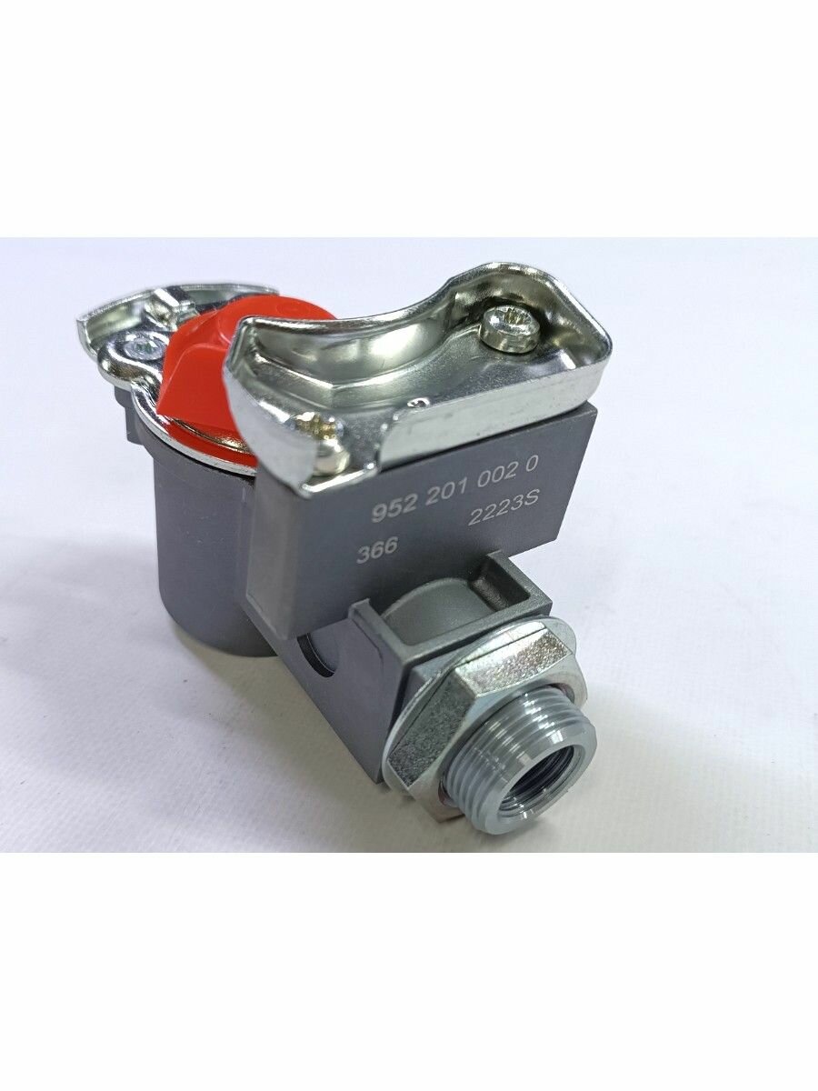 Соединительная головка (красная) M16x1.5 без клапана со встроеным фильтром, арт.9522010020 Wabco