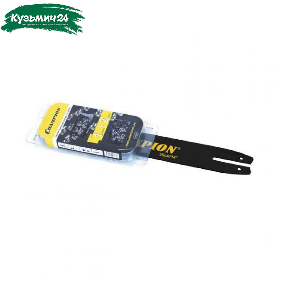 Набор шина "14"+2 цепи CHAMPION (3/8-1.3-52)