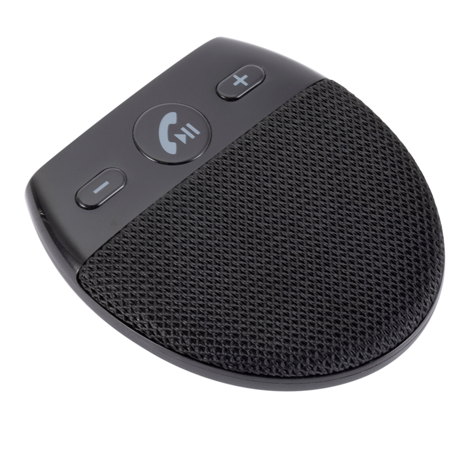 Динамик для автомобиля BT с гарнитурой Hands Speakerphone, USB-зарядкой и клеем для звонков в рузка, музыки, беспроводной автомобильный динамик поддерживает прием/отклонение звонков, голосовое дозванивание, воспроизведение музыки, черный цвет, BT версия