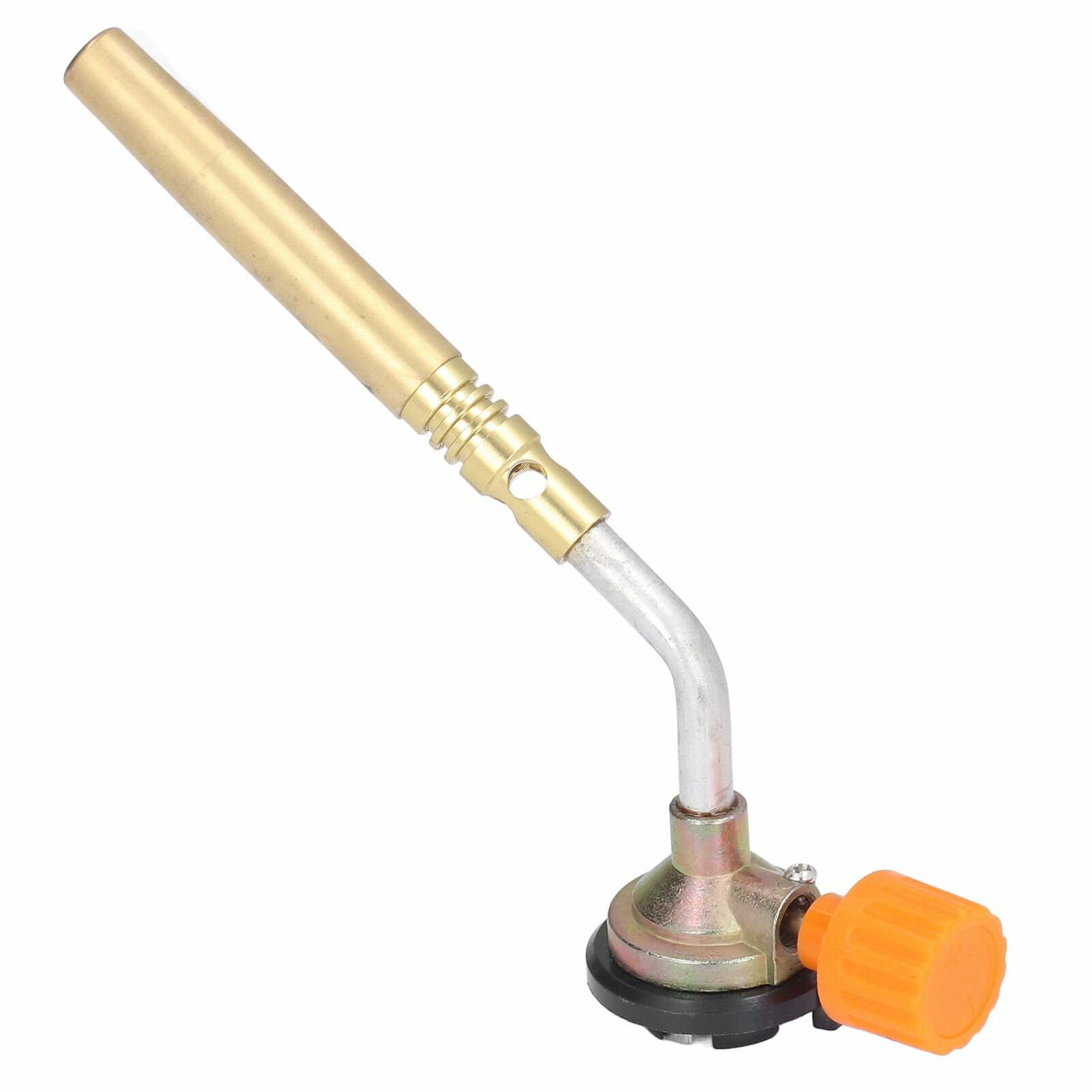 Сварочный пистолет-распылитель, латунная газовая паяльная горелка, сильный огонь, 1 трубка, угольная плита для барбекю, зажигание