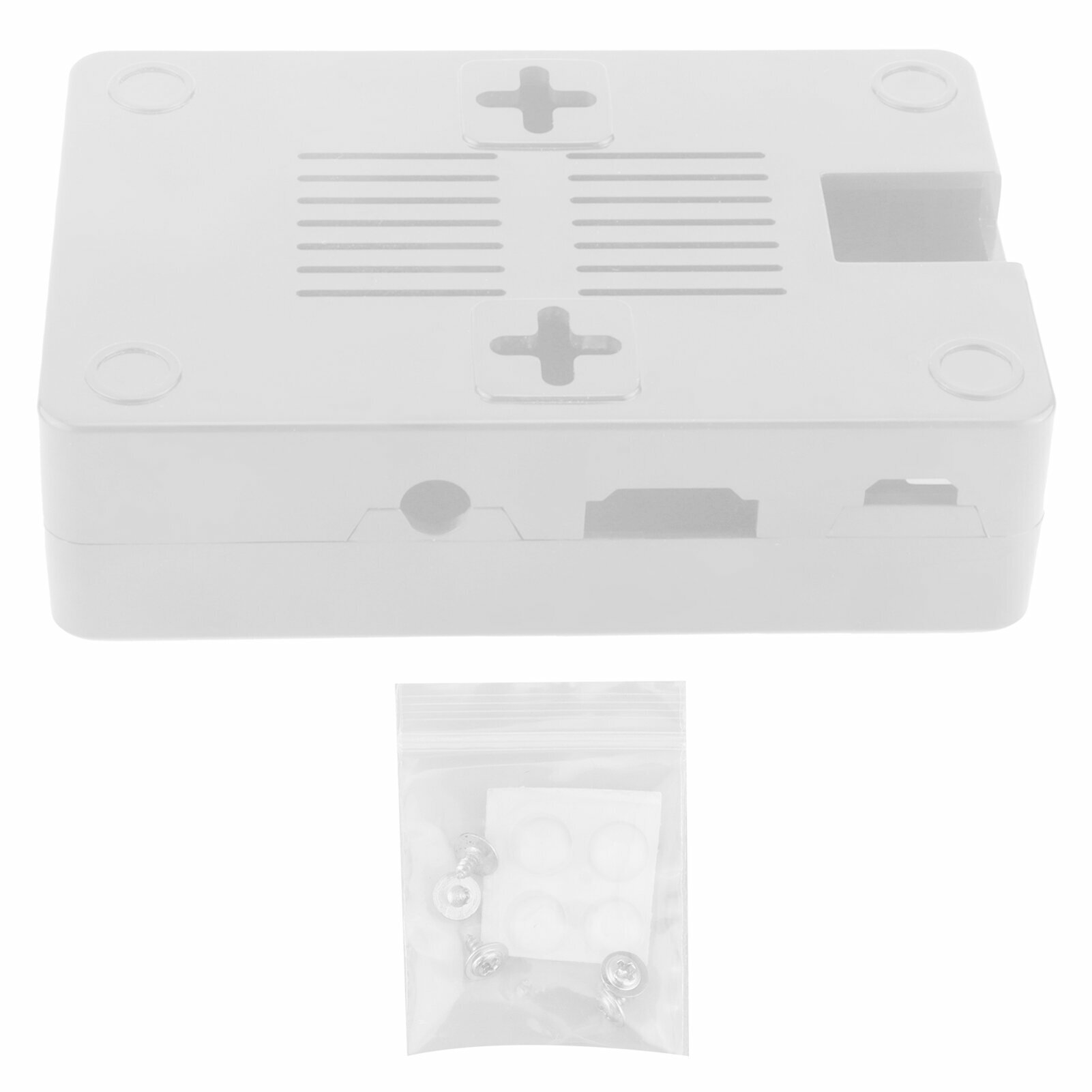 Защитный чехол из АБС-пластика, аксессуар для корпуса Raspberry Pi 3B 3B + (белый)