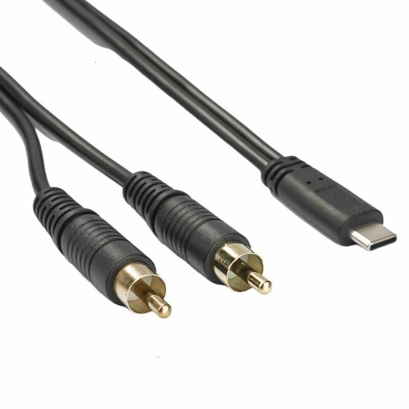 Звуковая карта USB-разъема к аудиокабелю dual RCA Lotus power amplifier-C двойной головке