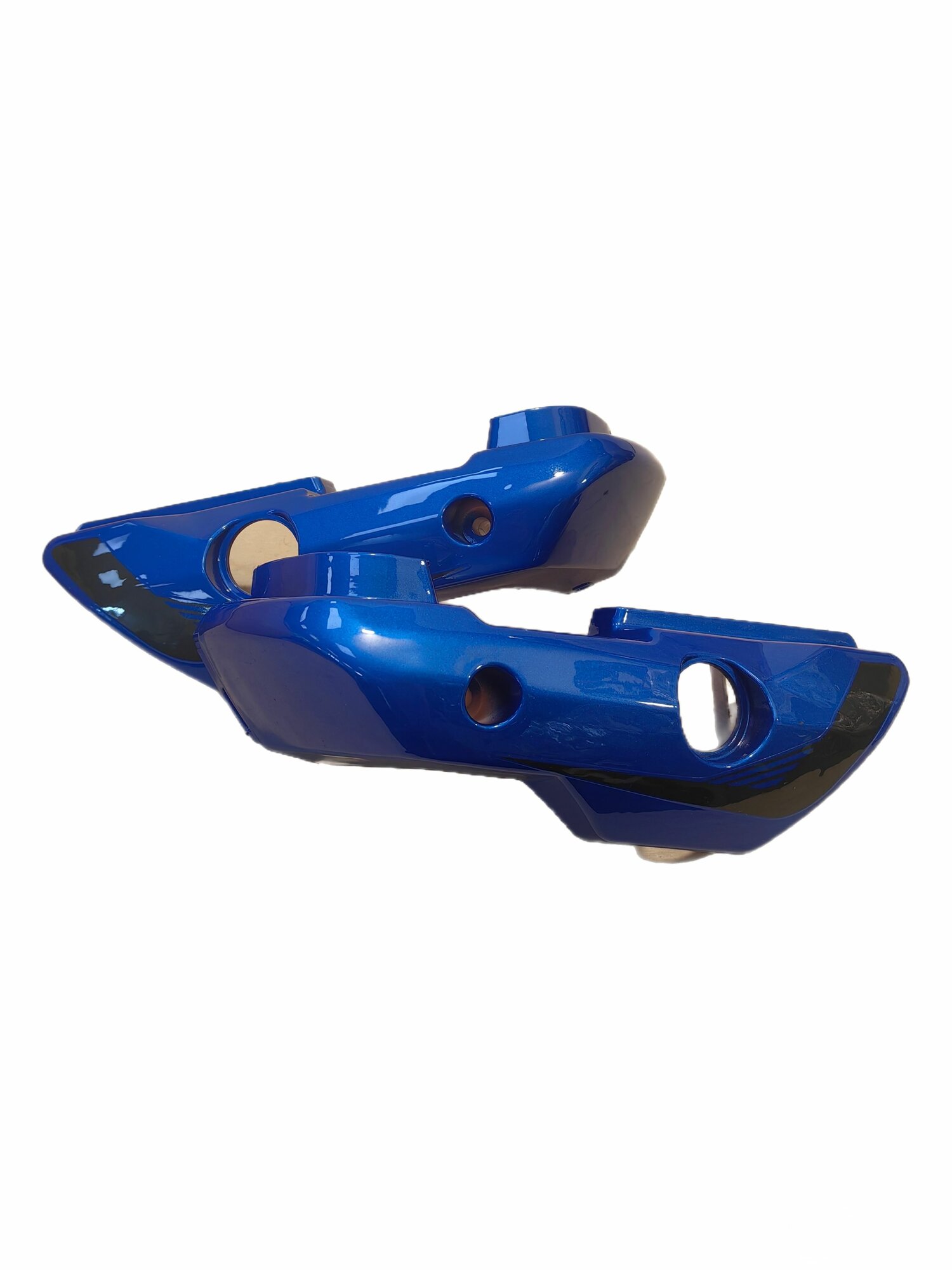 Облицовка синяя пластик рамы задний VMC Riva SX/CX