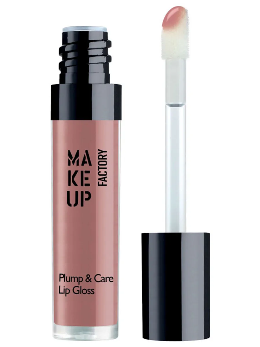 Блеск для губ Make Up Factory Plump & Care Lip Gloss, 32 Нюдовая мечта