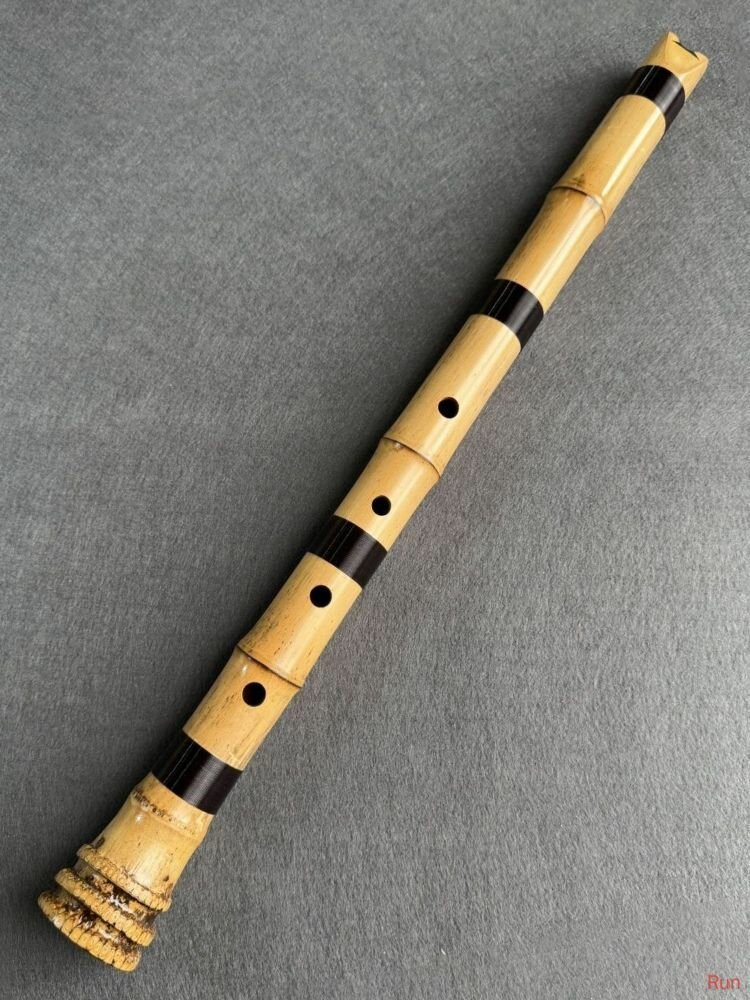 Сякухати бамбуковая флейта 5 отверстий ручной работы для медитации и музыки **Японская традиционная флейта Shakuhachi** Подарок музыканту, духовный инструмент