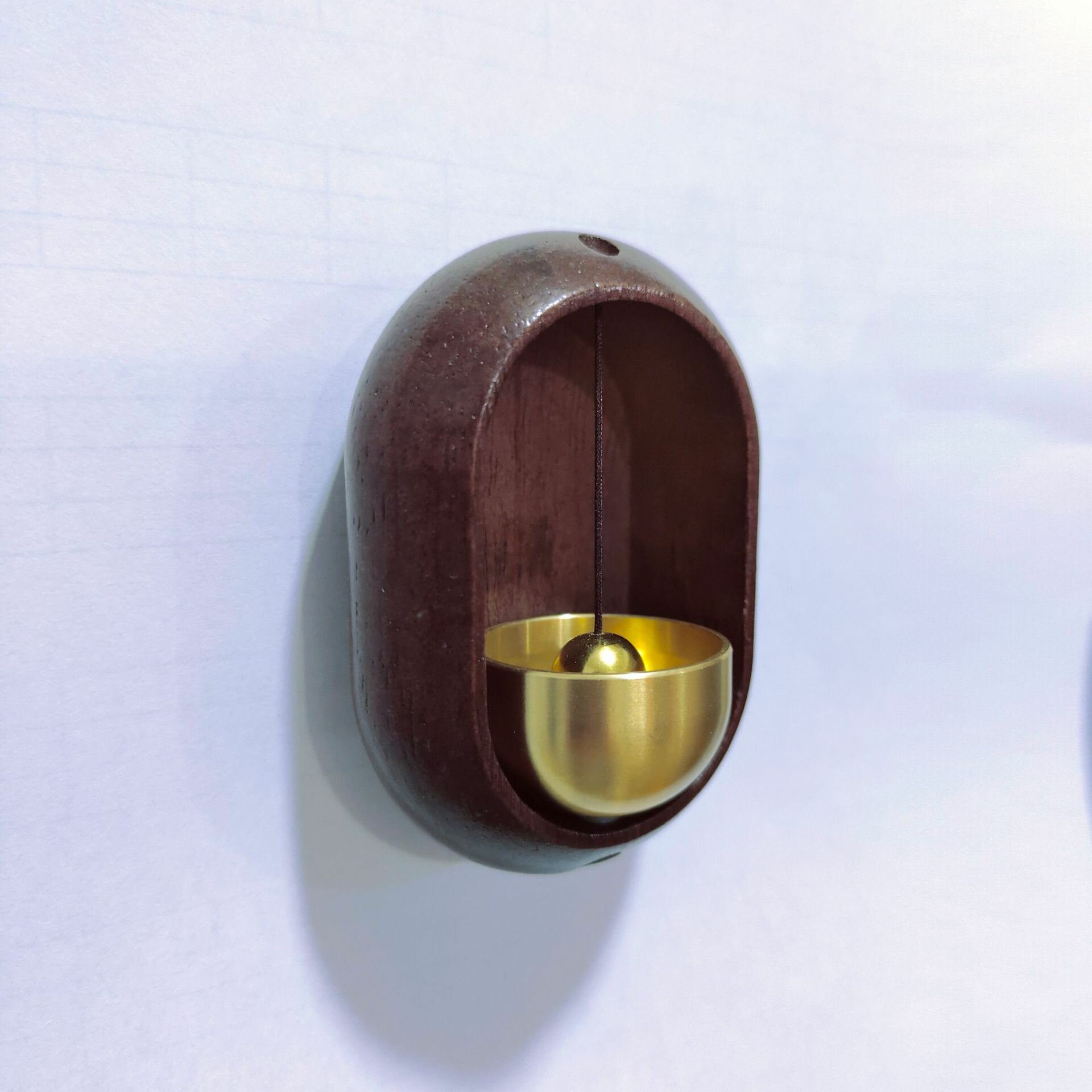 Латунный ветровой колокольчик с допамином, креативное украшение для спальни, подвесной декор, дверной колокольчик, медитация, летний ветерок, подвесное украшение, дверное украшение, колокольчик