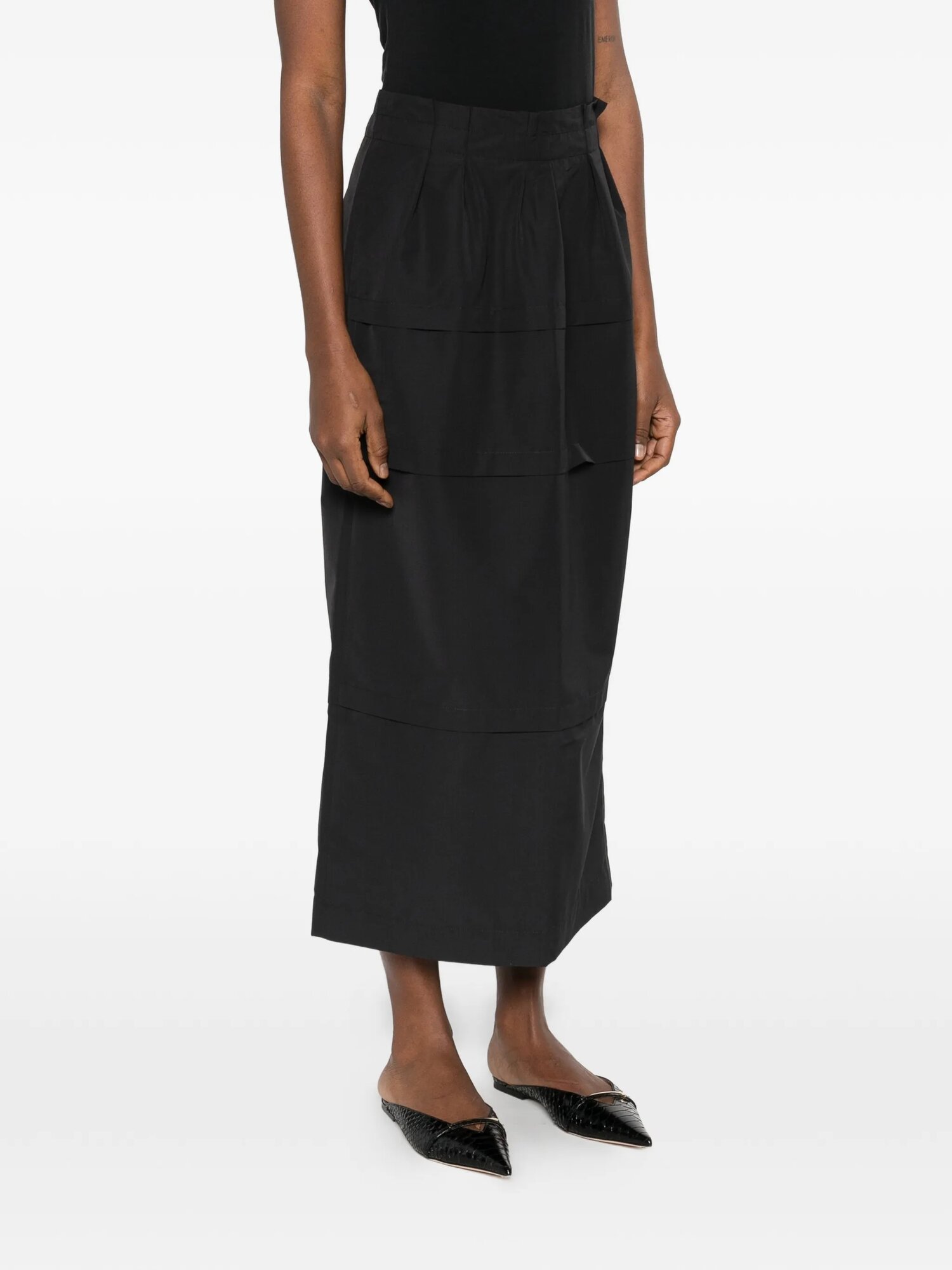 Юбка LITKOVSKA Tiered midi skirt, размер 40 — фото 1
