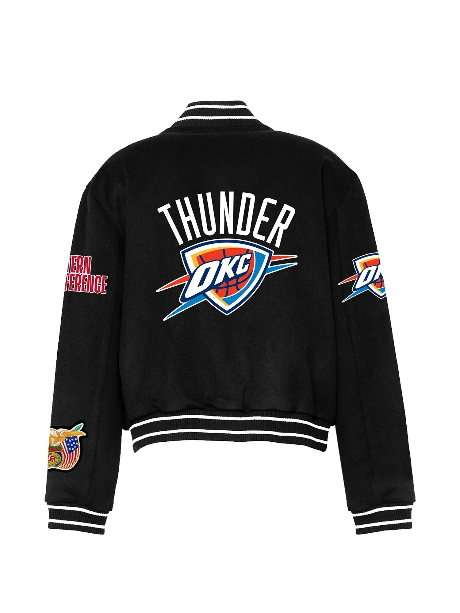 Куртка Jeff Hamilton Oklahoma City Thunder, размер M, black/black — фото 1