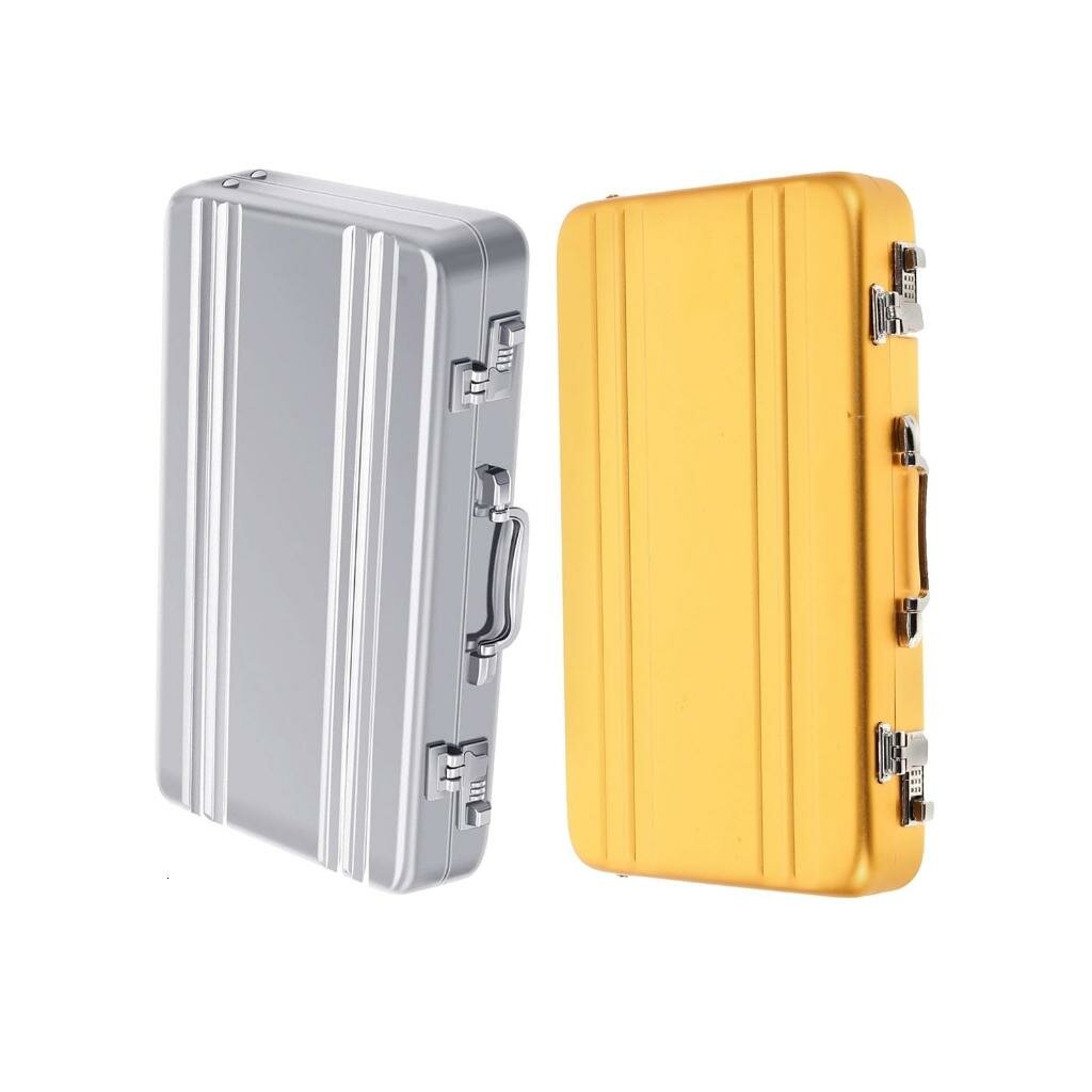 Алюминиевый держатель для визиток, 2 шт, C