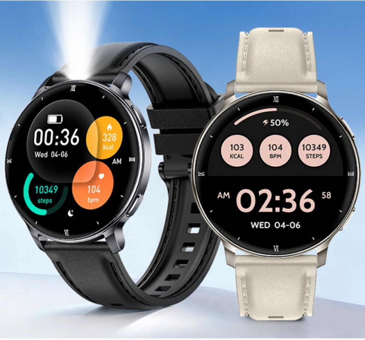 Смарт-часы JITE, экран 1,32 дюйма, Сверхтонкий 7,6 мм, AMOLED, фитнес-функции