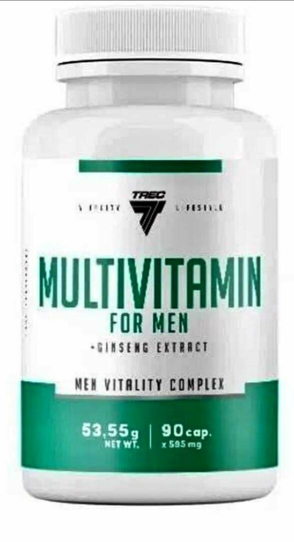 Витаминно-минеральный комплекс Trec Nutrition Multivitamin For Men 90 капсул
