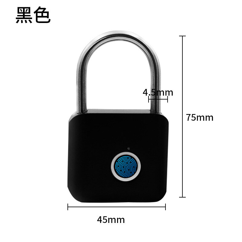 SG Горячая продажа Умный замок с отпечатком пальца Водонепроницаемый устойчивый к ржавчине замок Умный электронный замок для двери Анти-кража Замок с паролем для шкафа