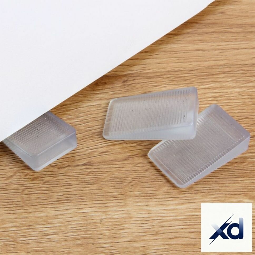 Эксклюзивные регулируемые подъемники для мебели, набор из 4 штук, предназначены для выравнивания холодильников, столов и шкафов с использованием резиновых прокладок различных размеров