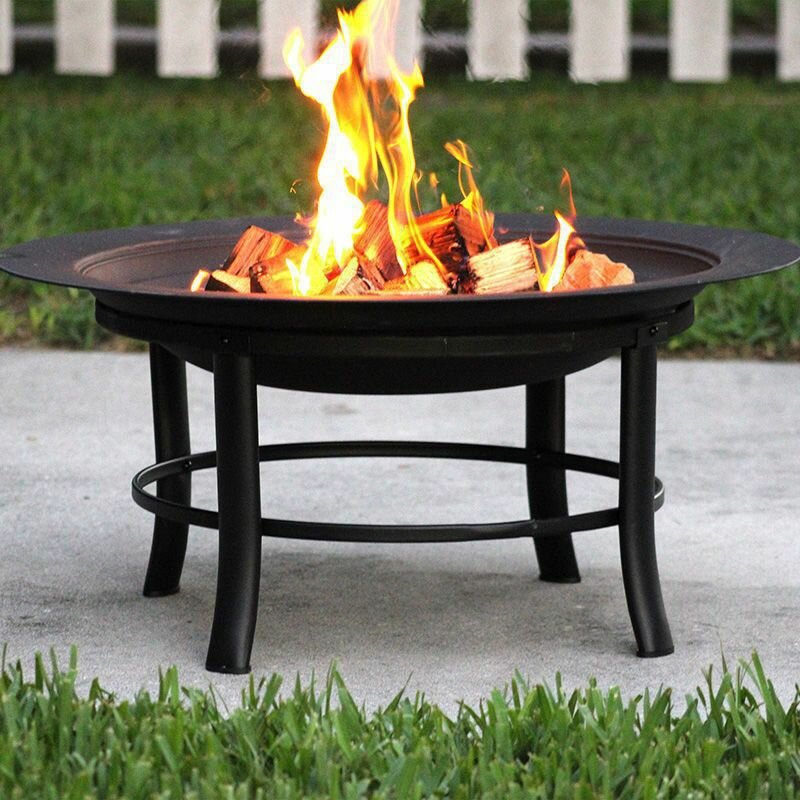 Уличная печь для костра, угольный мангал для кемпинга, костровая площадка для вечеринок, большая костровая чаша, бытовая дровяная печь для зимнего отопления.