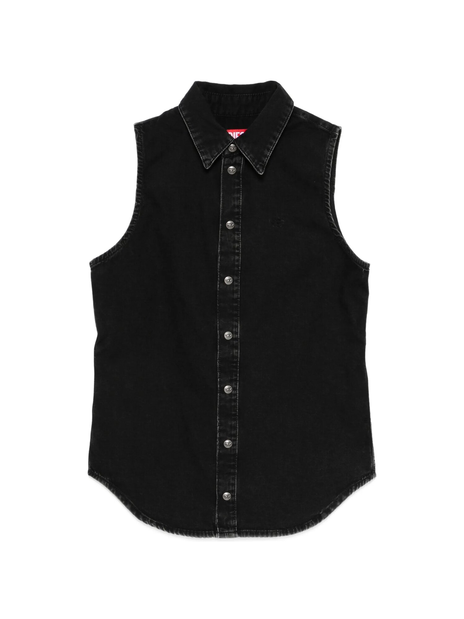 Рубашка Sleeveless denim shirt