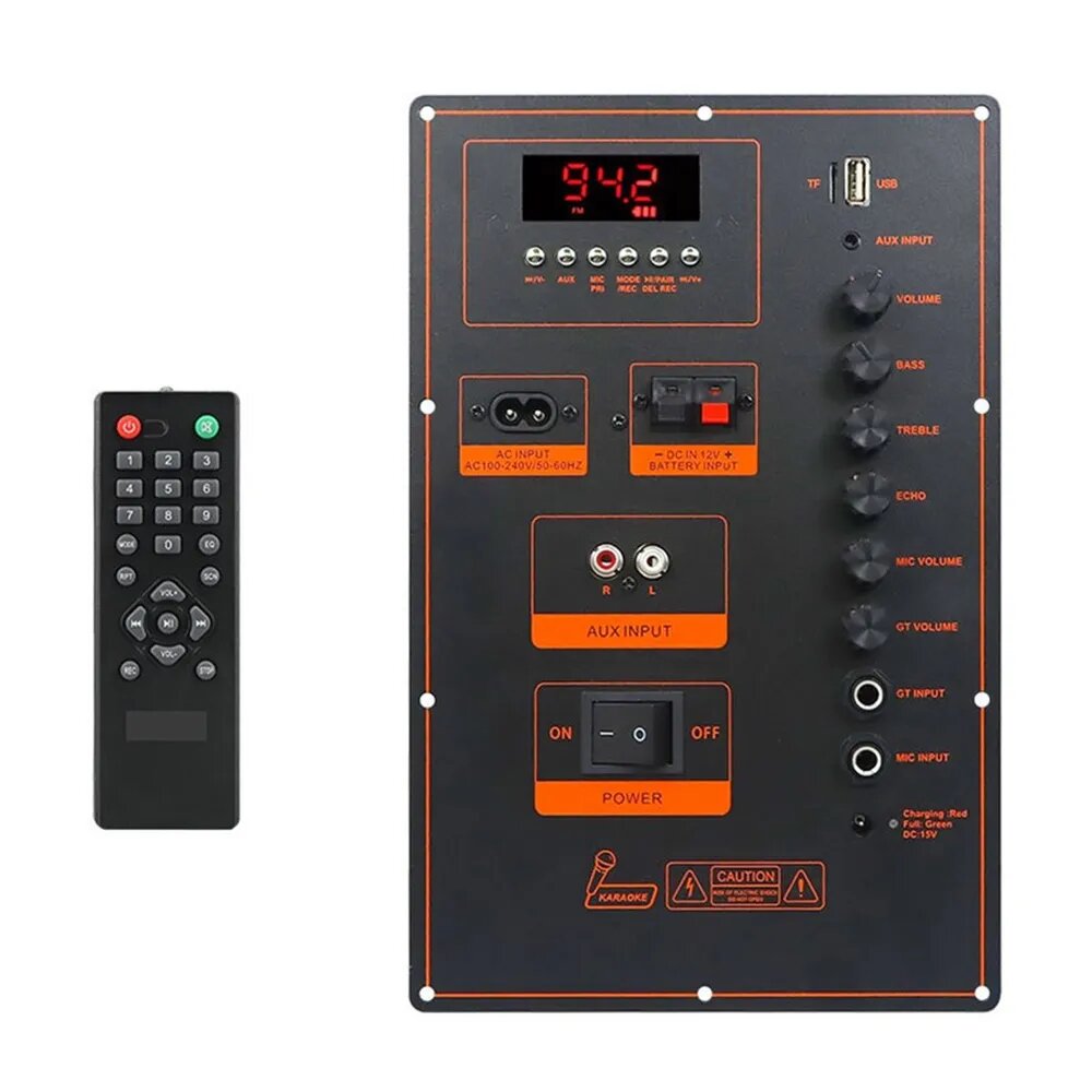 100 Вт Высокой Мощности Динамик -Bluetooth-Усилитель Board Outdoor Audio Amp Модуль Моно