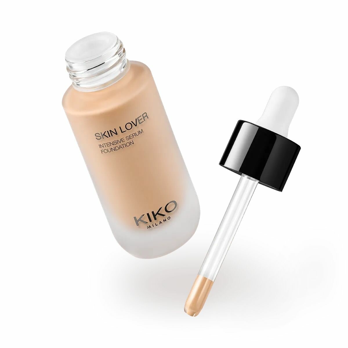 KIKO MILANO Стойкая увлажняющая тональная основа с сывороткой skin lover intensive serum foundation 28мл оттенок 3.5WO Warm Olive
