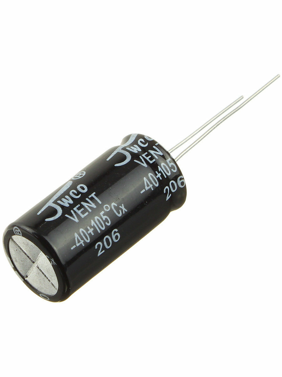 Конденсатор 4700мкФ 16В 13*25мм 105С Jwco KM472M1CBKJ1325VBK 1350мА 2000час