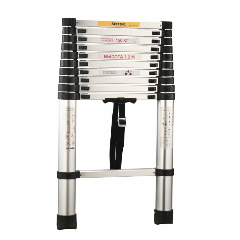 Лестница телескопическая 3.2м (20013) SHTOK 376552